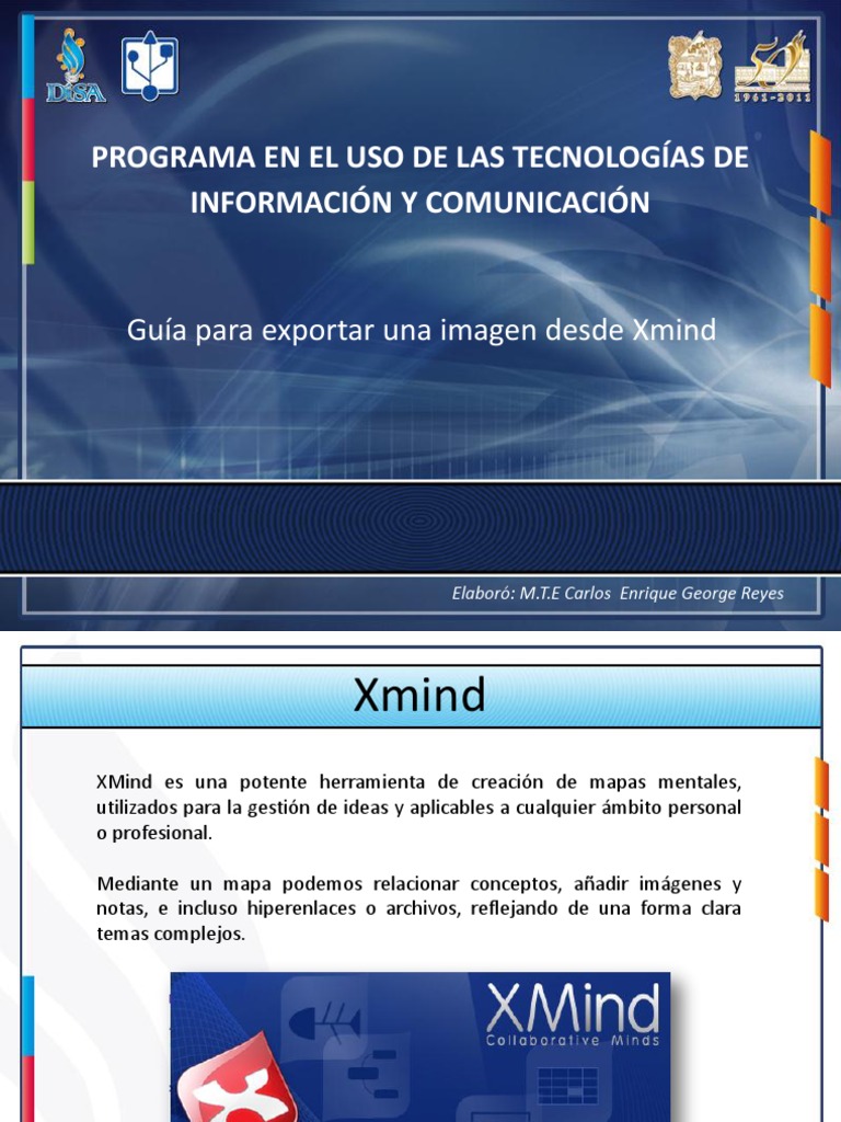 Exportar Mapas Mentales en Xmind | PDF