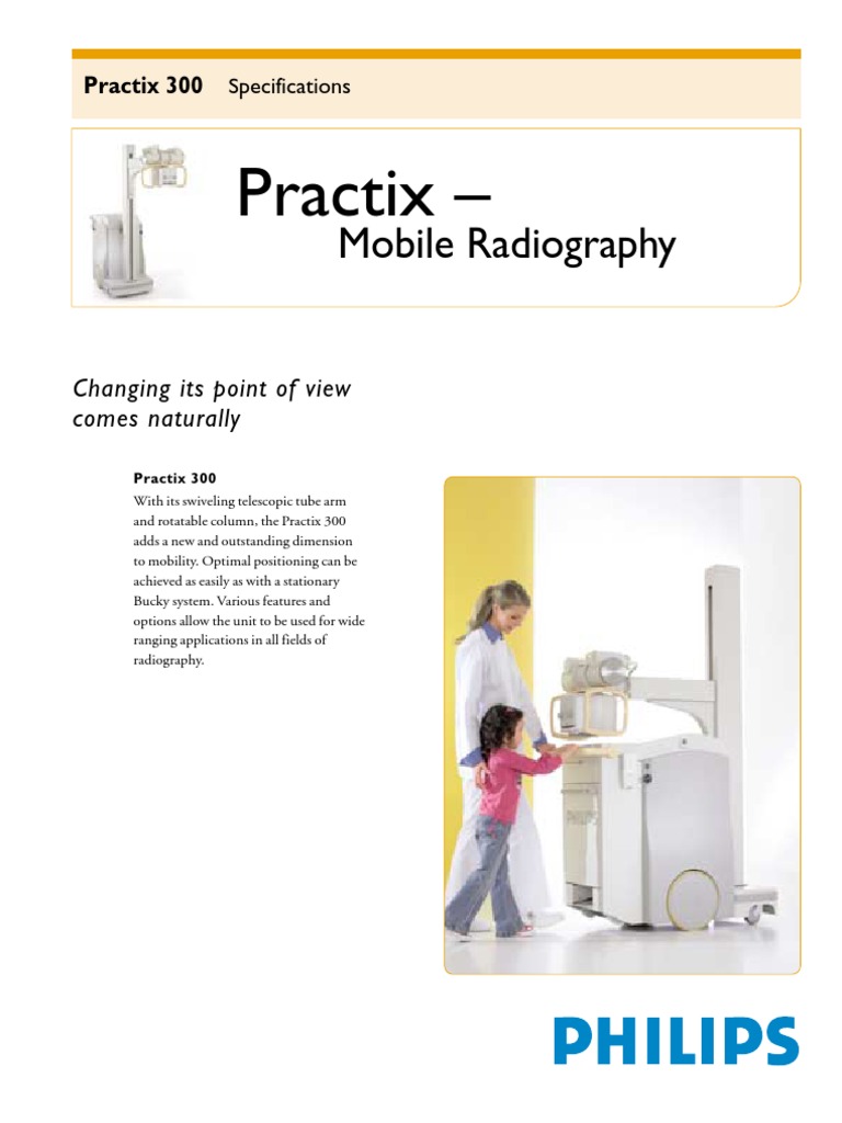 Practix - Mobile Radiography - Practix 300 Specifications | PDF ...