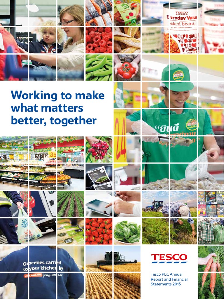 Tesco Annual Report | PDF | Business | Finance & Money Management