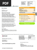 Xfinity Bill PDF | PDF | Fee | Video