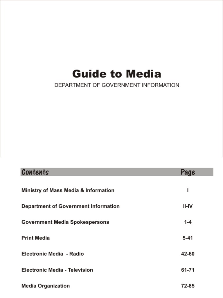 Media Guide 2025 Overview | PDF