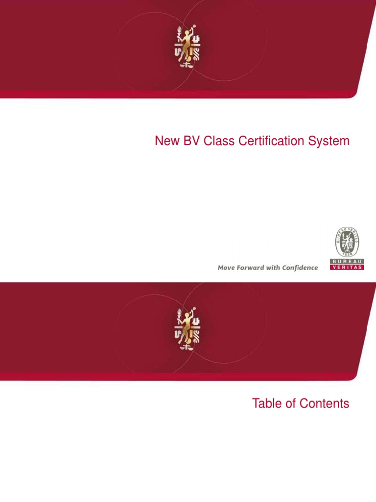 BV Class Certification System Update | PDF | Surveying | Ships