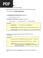 Subordinating Conjunctions (AWUBIS) | PDF