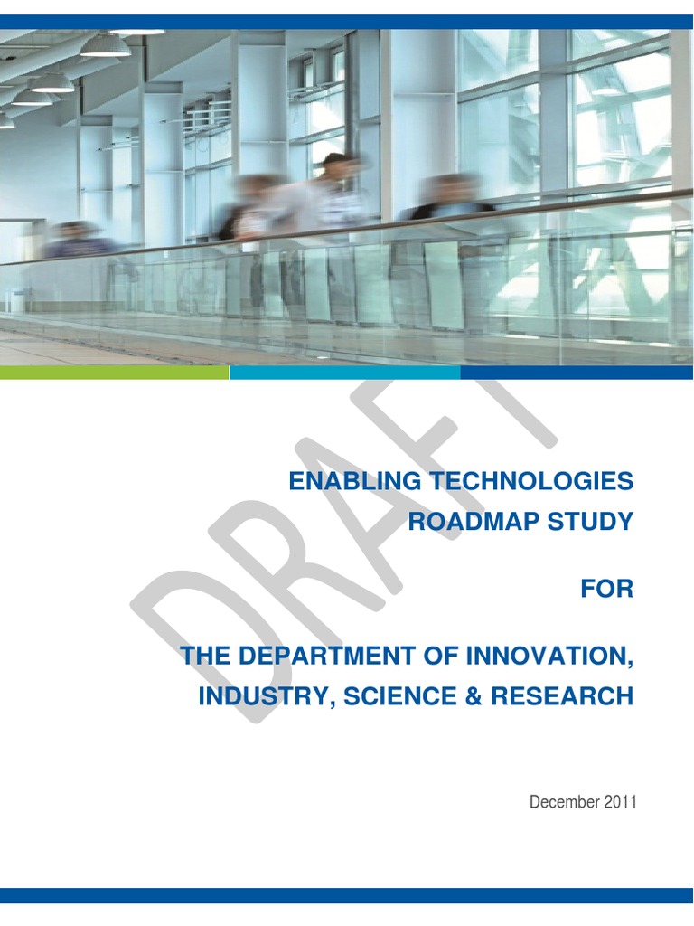 Enabling Technologies RoadMap | PDF | Nanotechnology | Biotechnology
