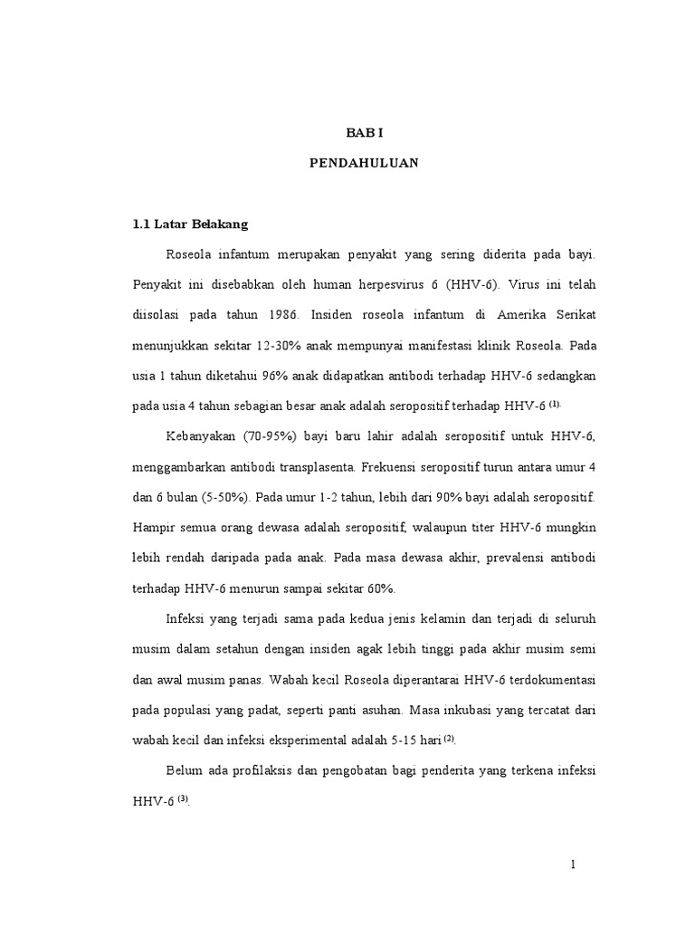 Roseola Infantum | PDF