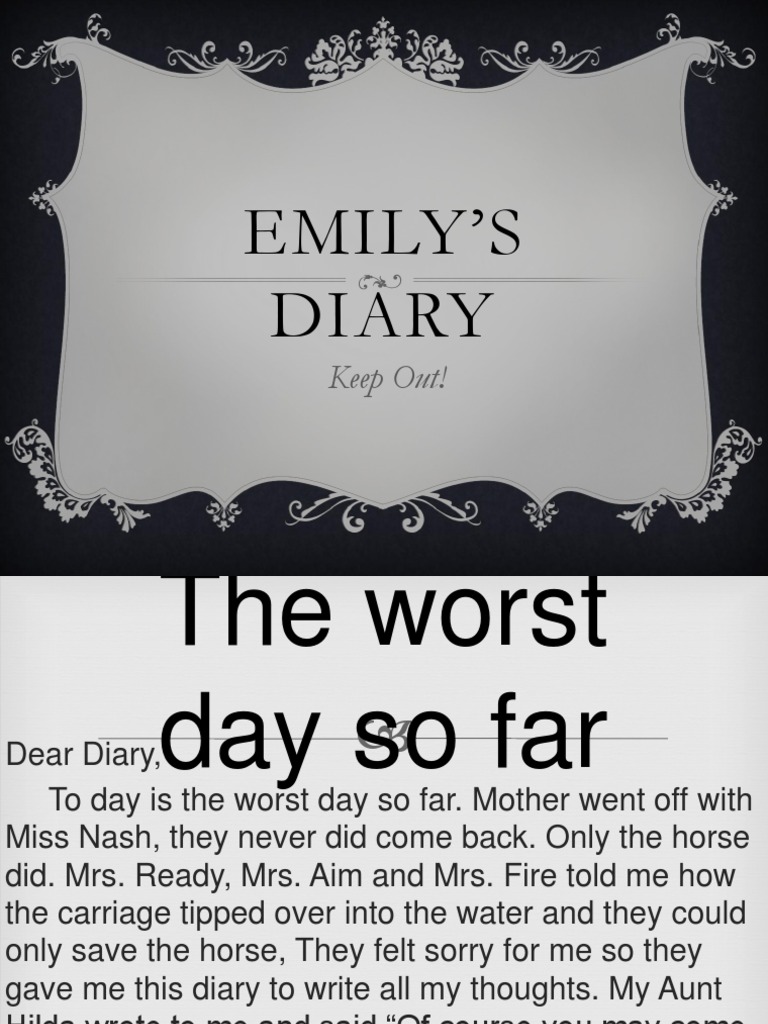 Emily's Diary | PDF
