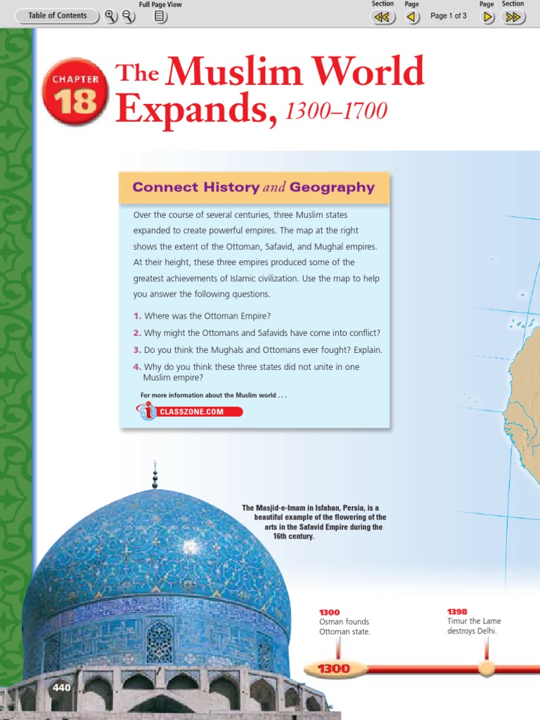The Muslim World Expands | Download Free PDF | Ottoman Empire | Mughal ...