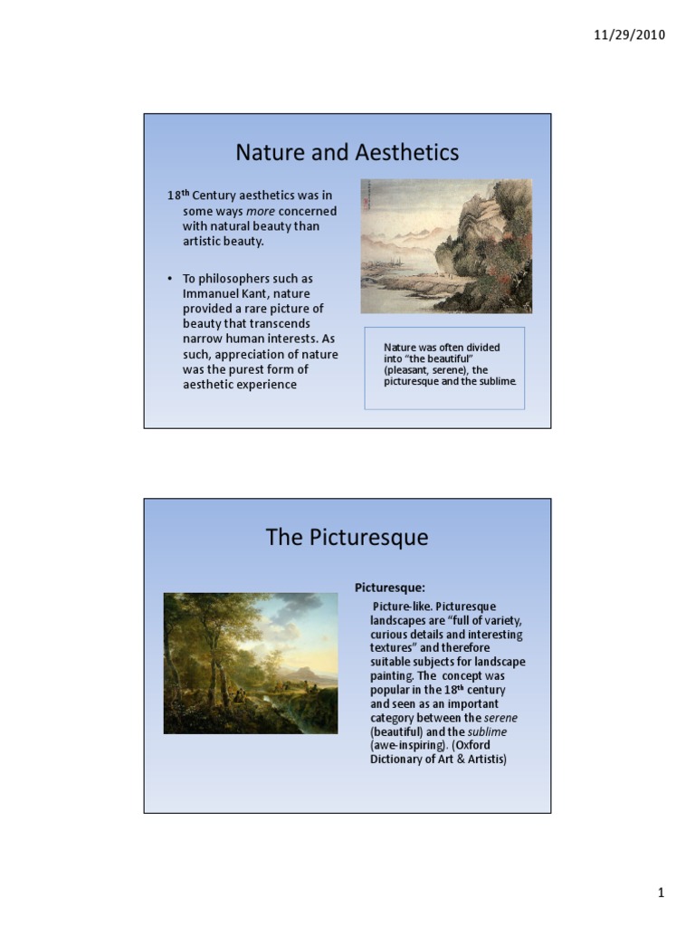 Environmental Aesthetics | Aesthetics | Landscape