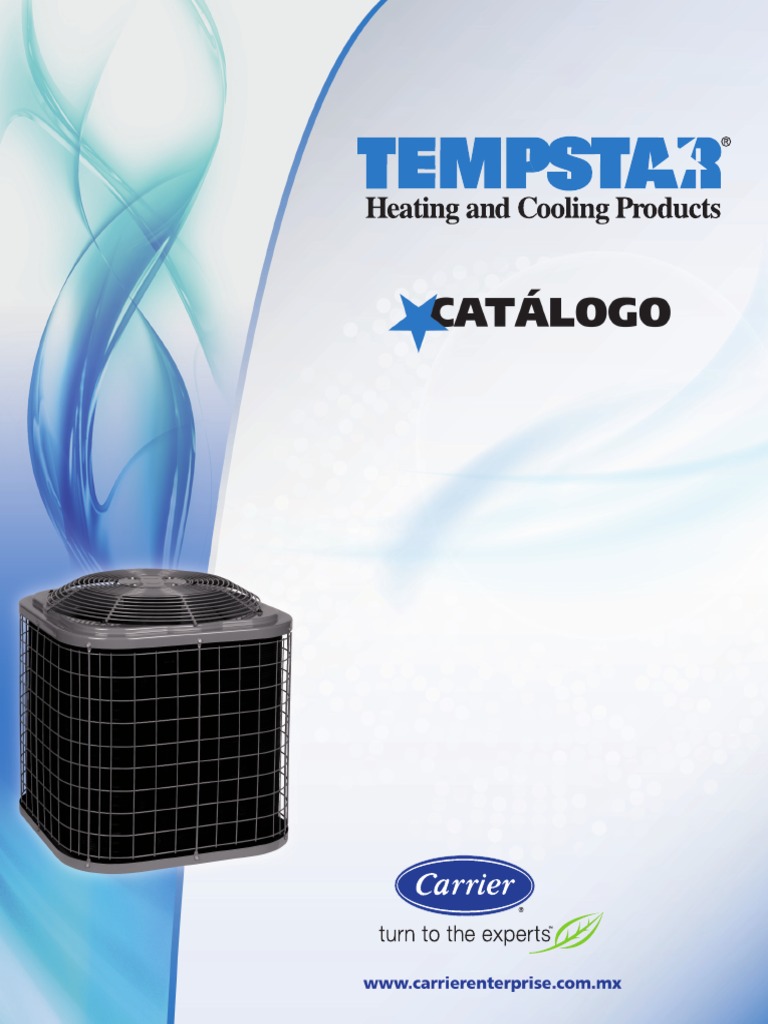 Catalogo Tempstar | PDF | Bomba de calor | Aire acondicionado