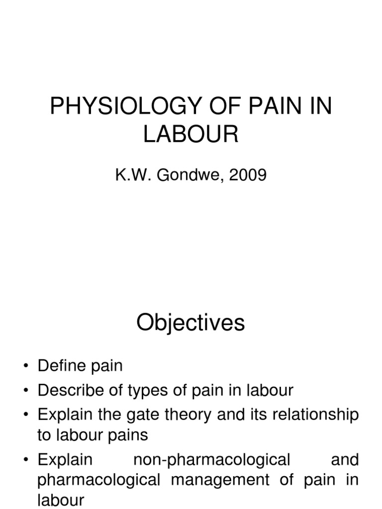 Physiology of Pain in Labour: An Overview of the Types, Causes, and ...