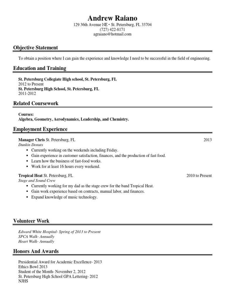 Resume For Nhs | PDF | Career & Growth