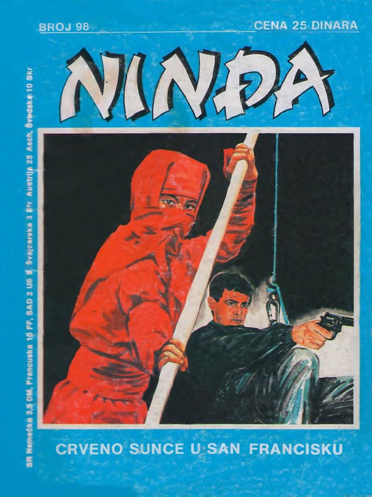 Nindja 098 - Derek Finegan - Crveno Sunce U San Francisku ...