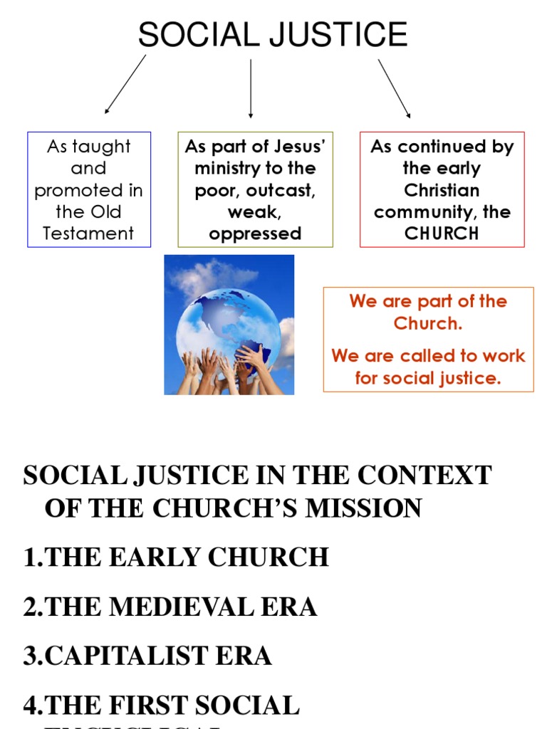 Social Justice in the Context of the Church_s Mission | Catholic Social ...