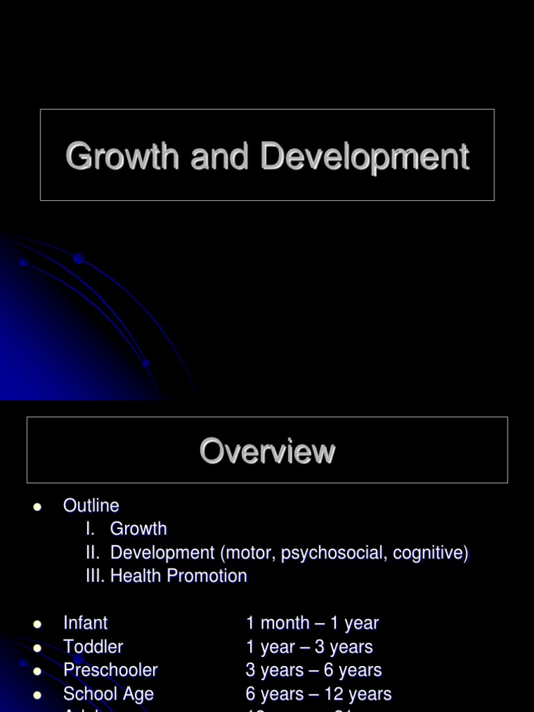 Growth and Development Powerpoint | PDF | Child Development | Relationships