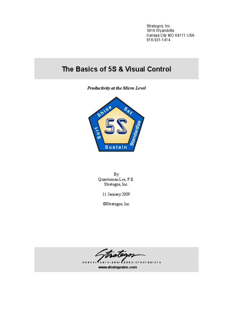 What Is 5s Lean Manufacturing Simplified Clients First