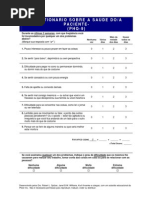 Escala Madrs | PDF | Suicídio | Depressão