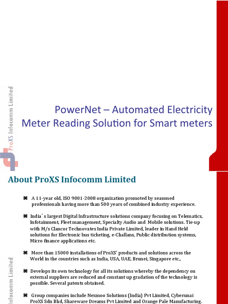 PowerNet Presentation Jul12 | PDF | Computing | Business