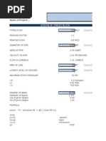 Thrust Block Design.xls | Chemical Engineering | Continuum Mechanics