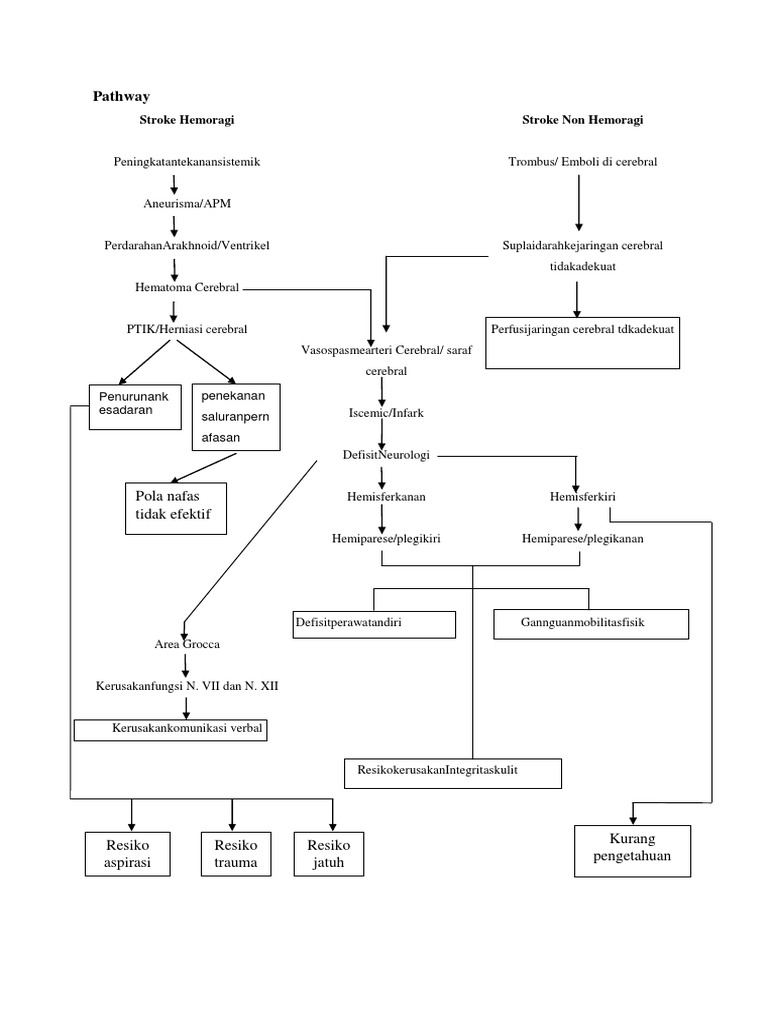 Pathway: Pola Nafas Tidak Efektif | PDF