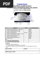 Pressure Test Report - Sample | PDF