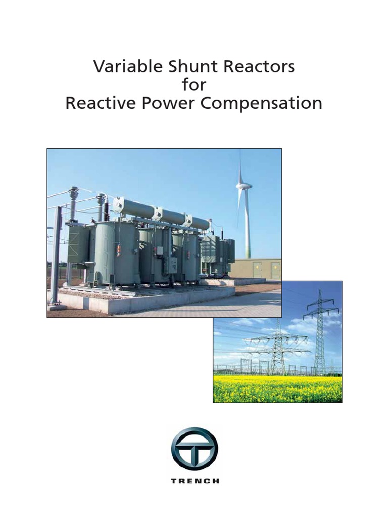 Variable Shunt Reactors | PDF | Power (Physics) | Electrical Engineering