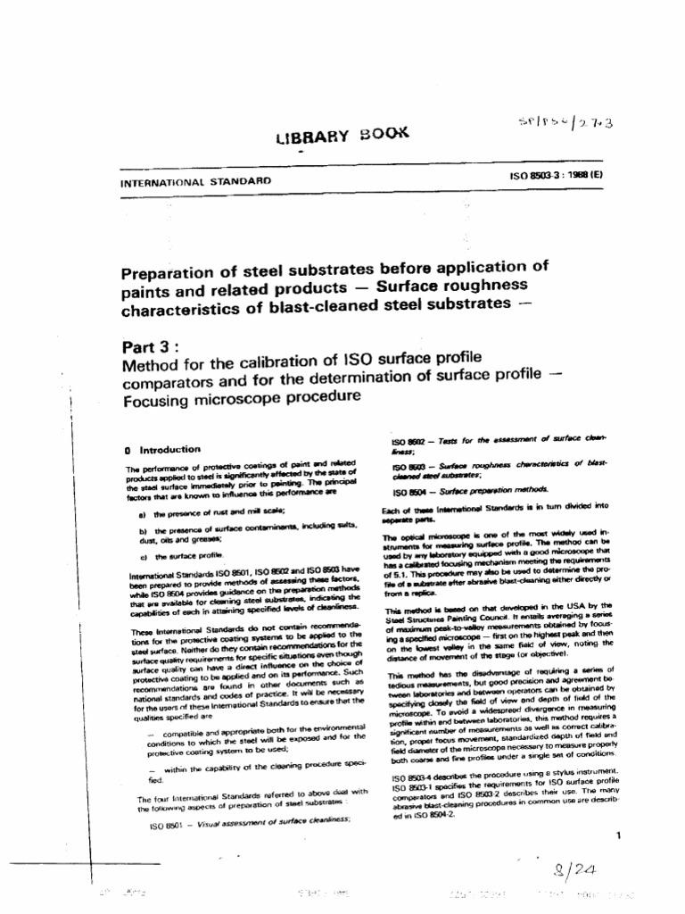 Iso 8503-3 | PDF