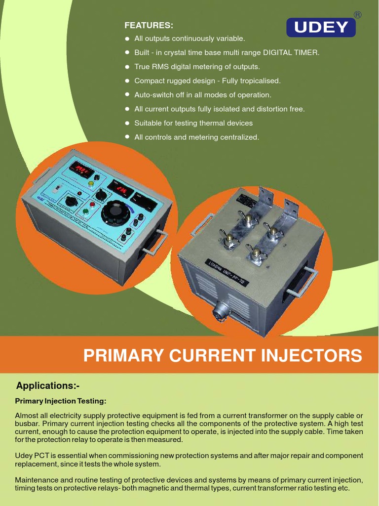 Primary Current Injector | PDF