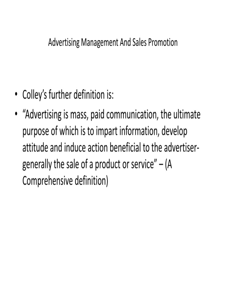 Advertisment Notes | PDF | Market Segmentation | Advertising