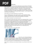 Alfredson Protocol - Achille's Tendonitis | PDF | Pain | Clinical Medicine