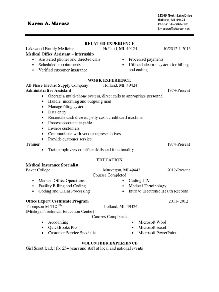 Resume Medical | PDF