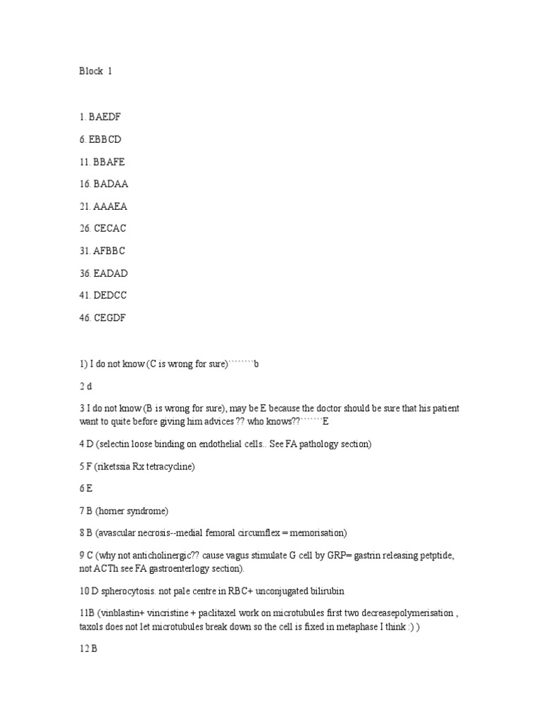 NBME Step 2 Form 12 Answers | PDF | Business | Economy (General)