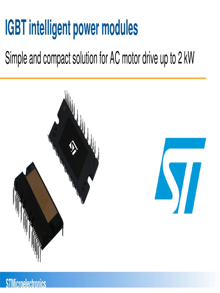 IGBT Intelligent Power Modules For AC Motor Drive Up To 2kW-Igbt - Ipm ...