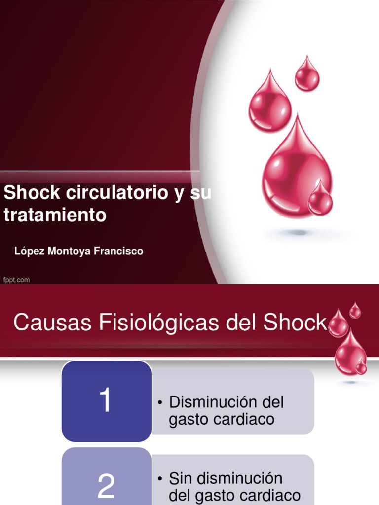 Shock Circulatorio | PDF | Choque (circulatorio) | Corazón