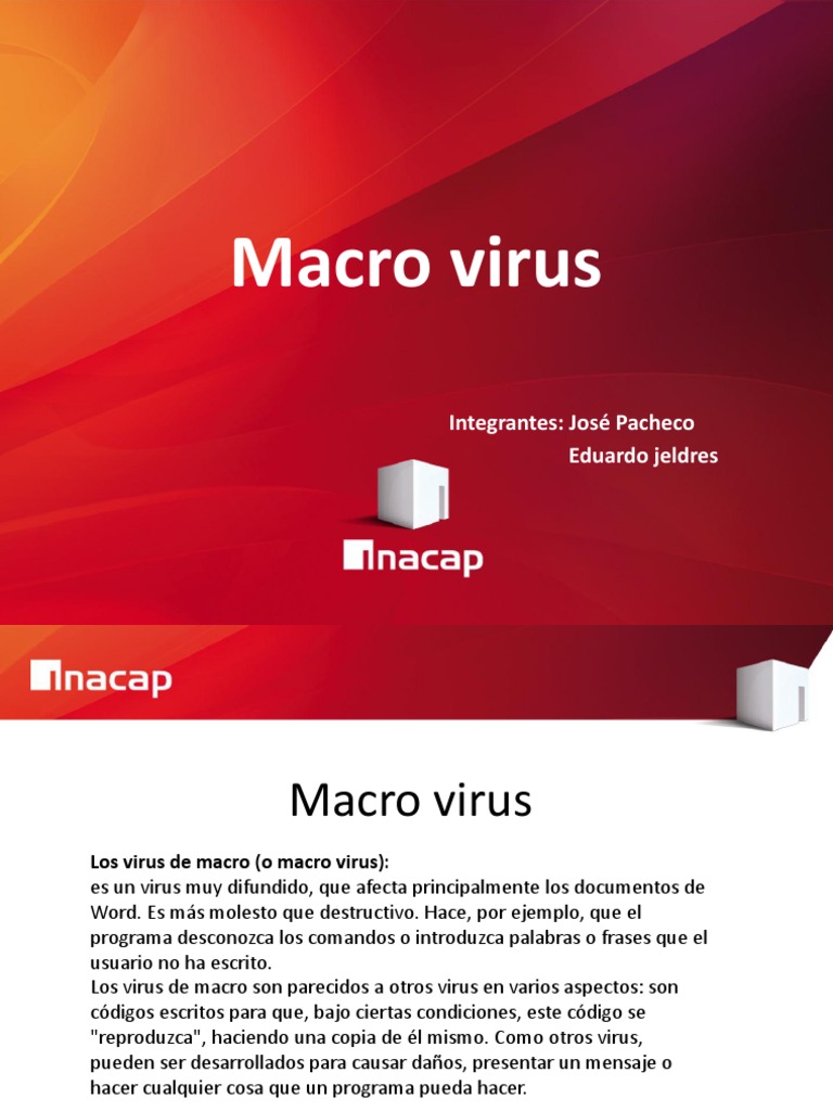 Macro Virus 2 | PDF | Virus de computadora | Macro (informática)