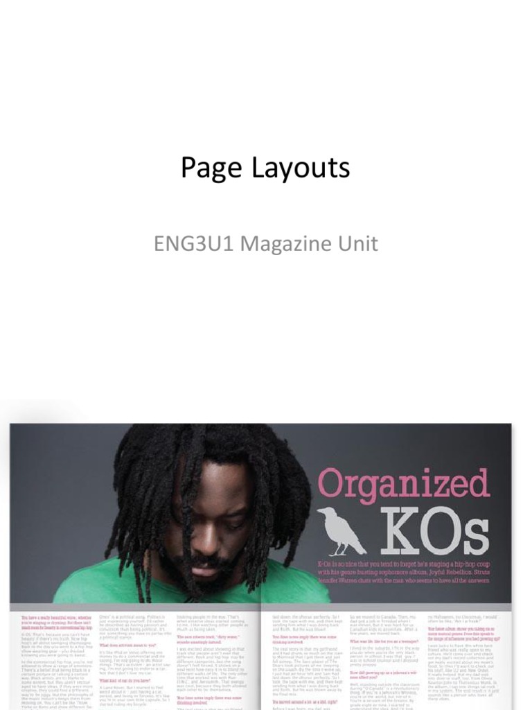 Page Layouts | PDF