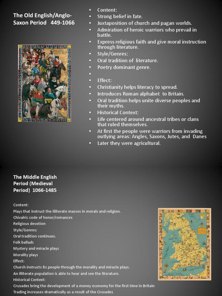 Literature Through Time Reading | PDF | Chivalry | Anglo Saxons