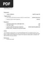 Bridget Resume | PDF