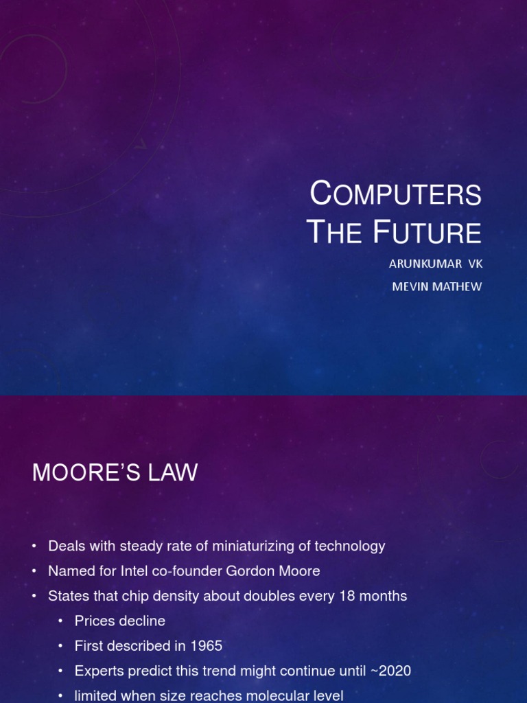 Computers - The Future | PDF | Graphical User Interfaces | Touchscreen