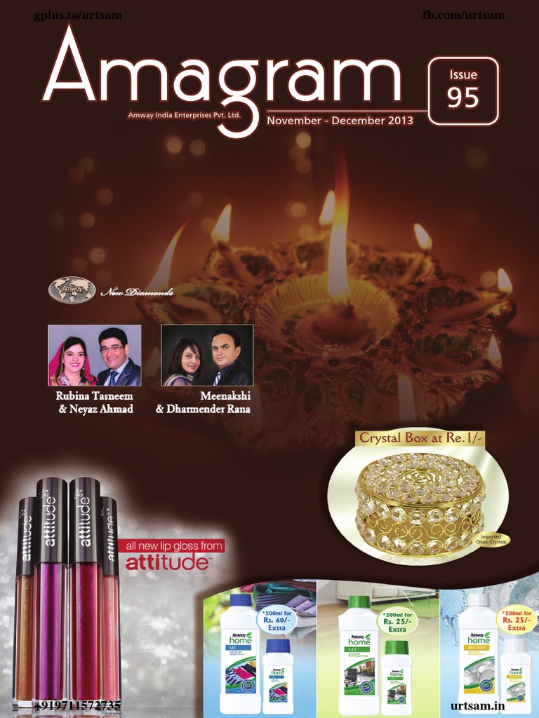Amagram - (Amway India) Nov Dec 2013 | PDF | Sikhism | Business