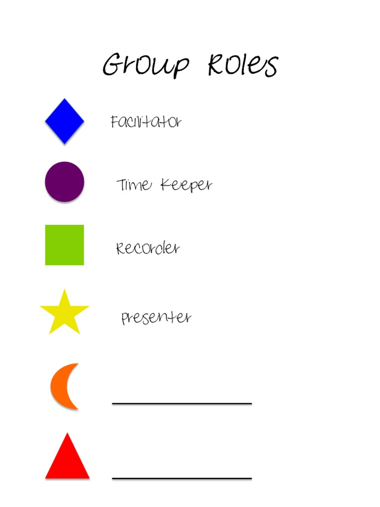 Group Roles | PDF