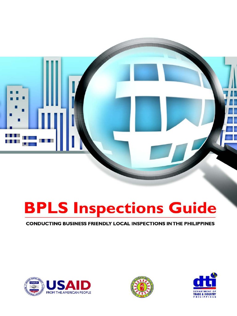 BPLS Inspections Guide | PDF | Building Code | Fire Safety