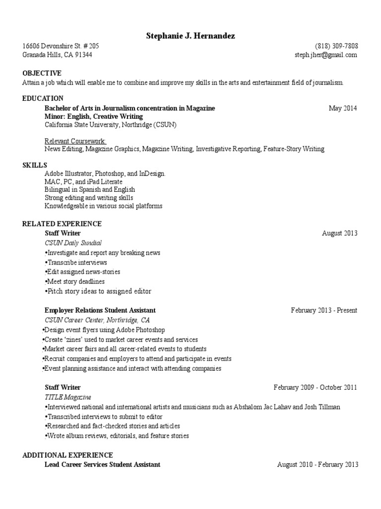S Hernandez Resume | PDF | Science & Mathematics S Hernandez Resume | PDF | Science & Mathematics