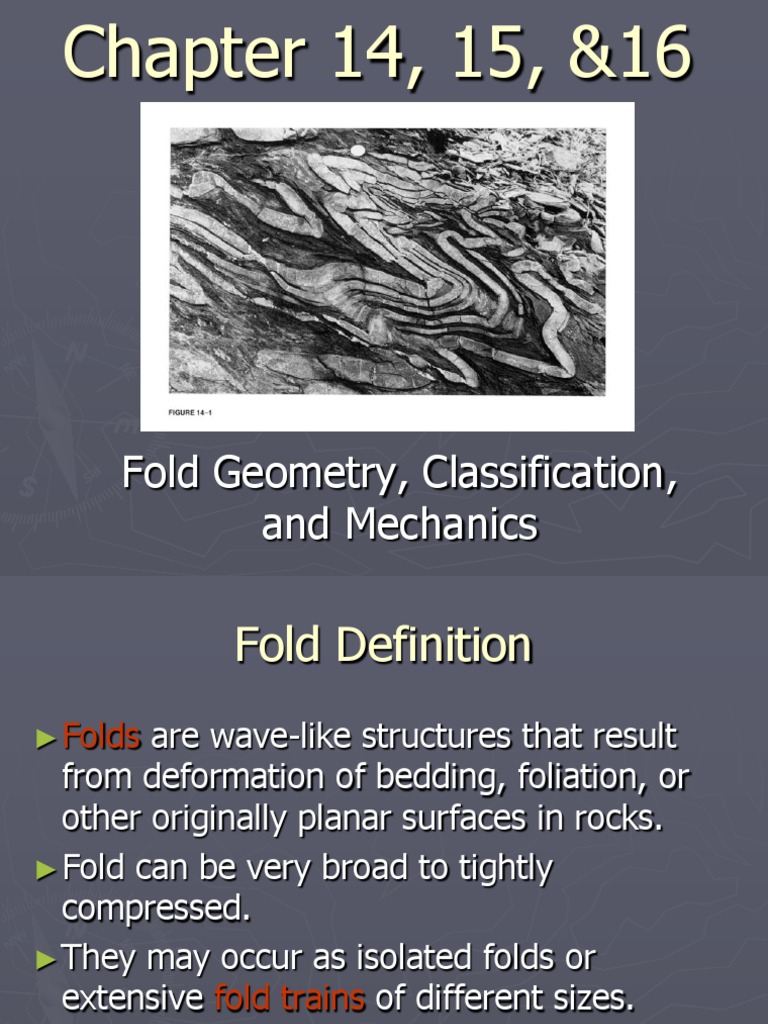 Fold - Geometry, Classification & Mechanics | PDF | Structural Geology ...