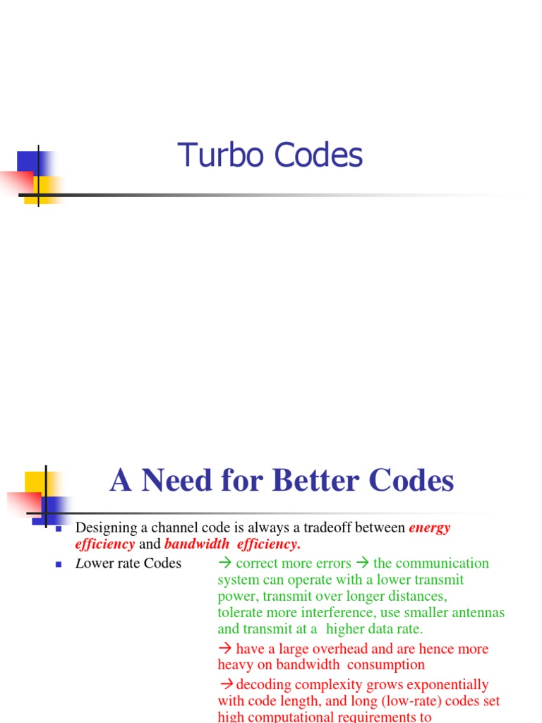 Turbo Code | PDF | Telecommunications | Applied Mathematics