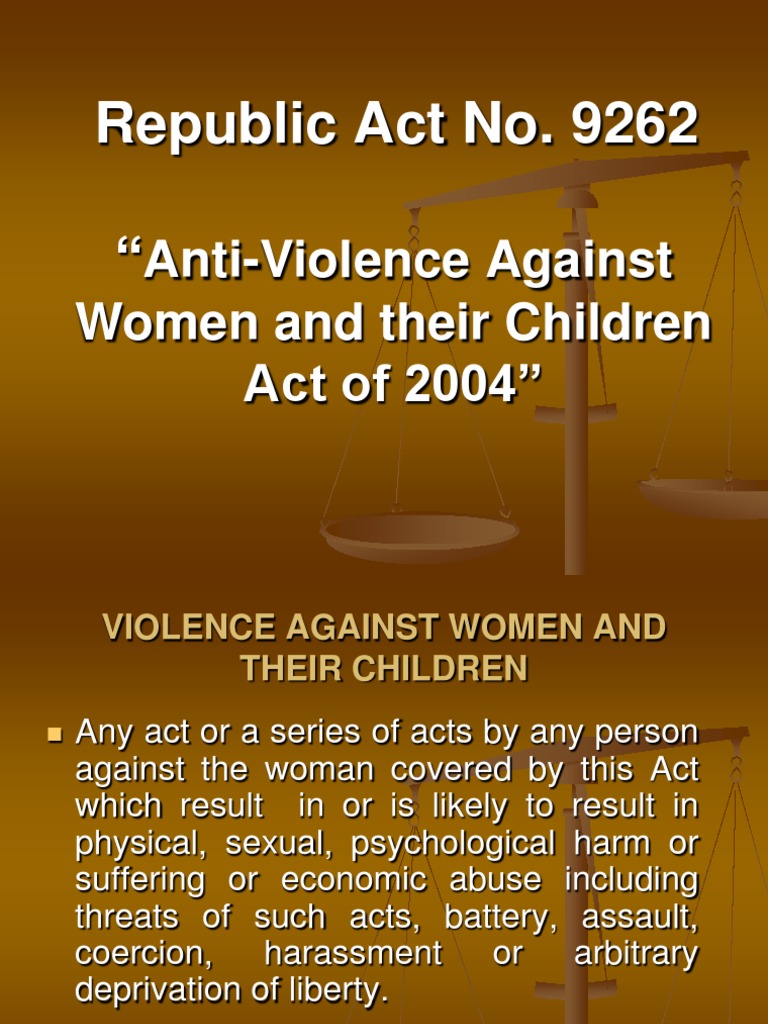 Ra 9262 Prosecutors | PDF | Restraining Order | Victimology