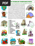 In The Living Room Esl Vocabulary Wordsearch Puzzle Worksheet | PDF ...