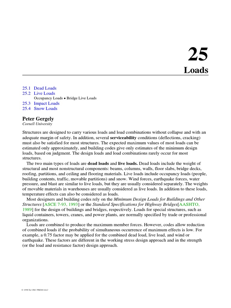 Loads and Structures | PDF | Structural Load | Wound