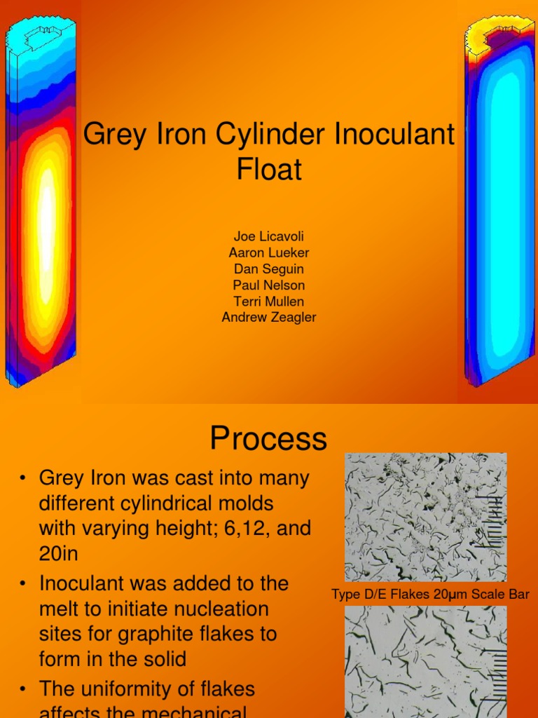 2005 Grey Cast Iron Cylinder Presentation | PDF | Thermal Conduction ...