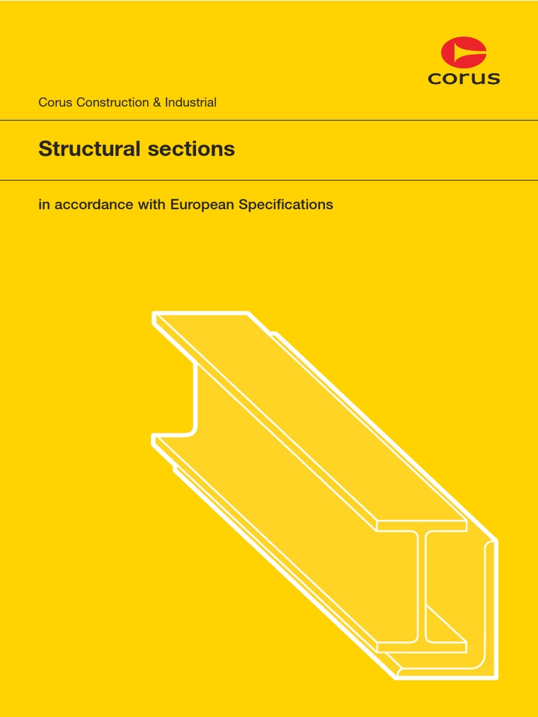 Structural Sections - European Specifications | PDF
