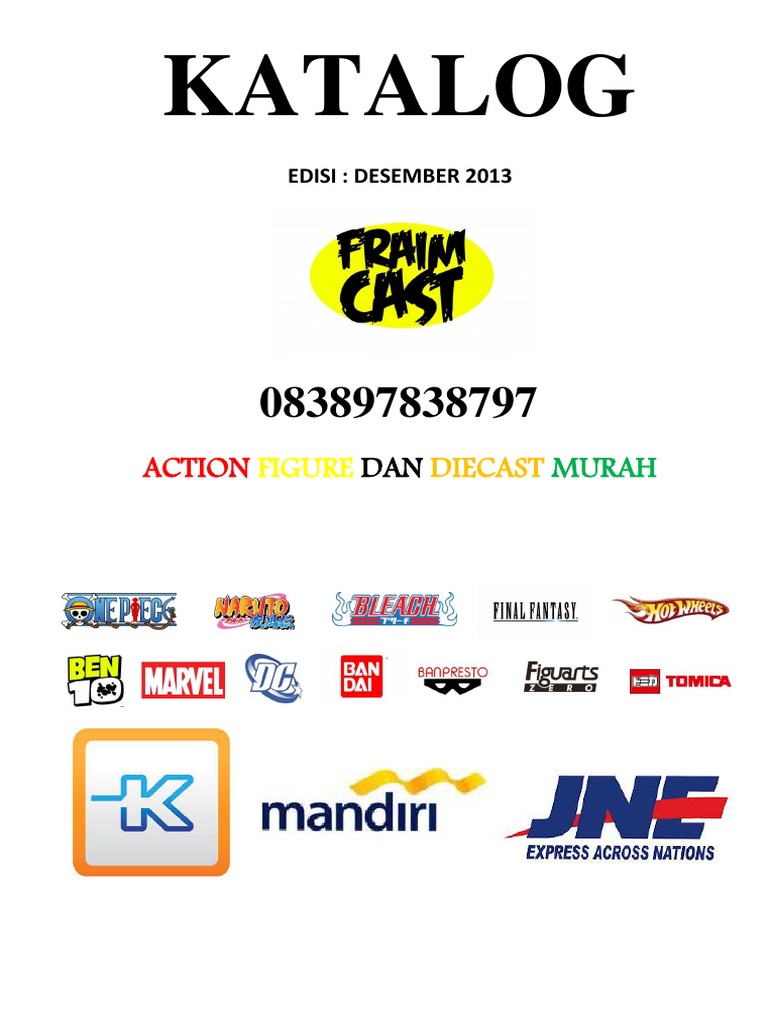 Action Figures & Diecast Catalog 2013 | PDF